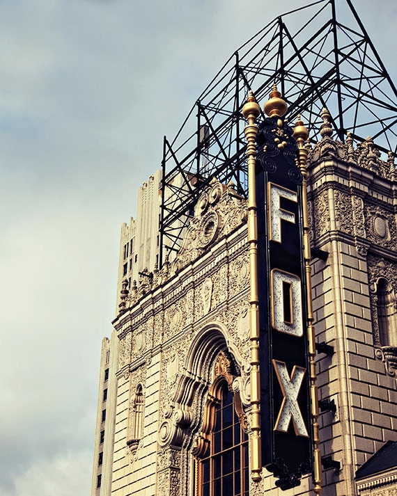 St. Louis Fox Theater Photograph fabulous Fox - Etsy
