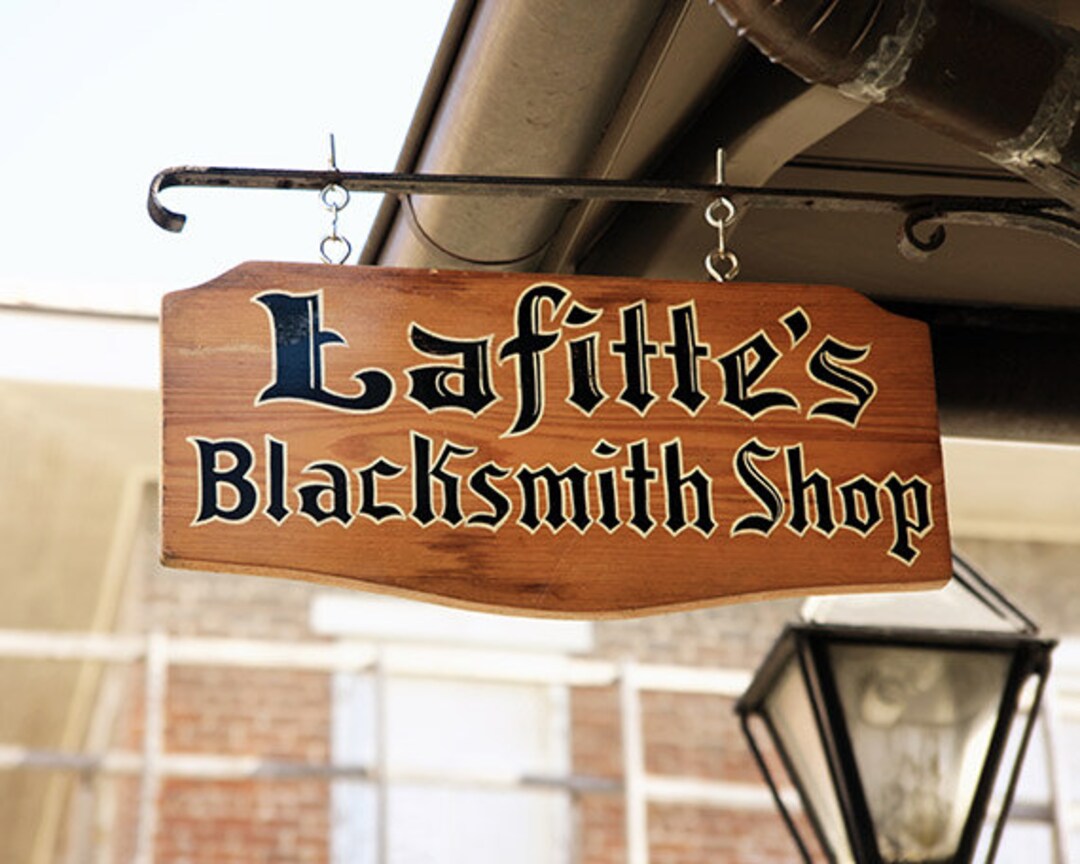 Blacksmith Shop Sign