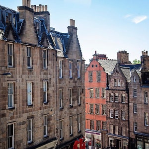Large Wall Art, Victoria Street, Edinburgh Scotland Art, Scottish ...