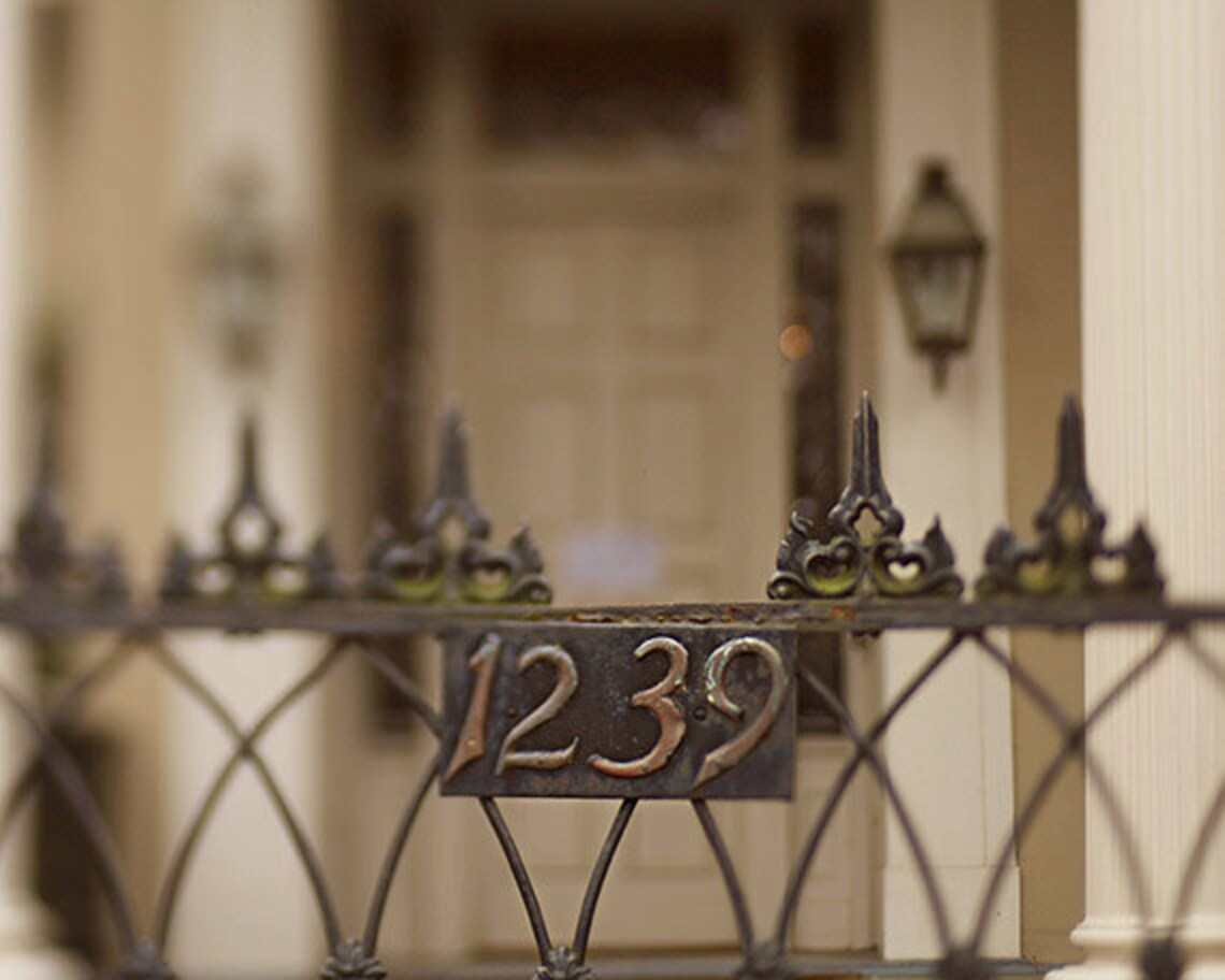 New Orleans Garden District Gate Photography 1239 Gate Architecture ...