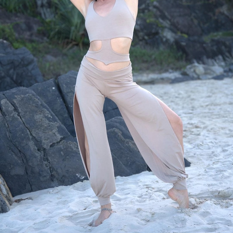 Side Split Pants - Etsy
