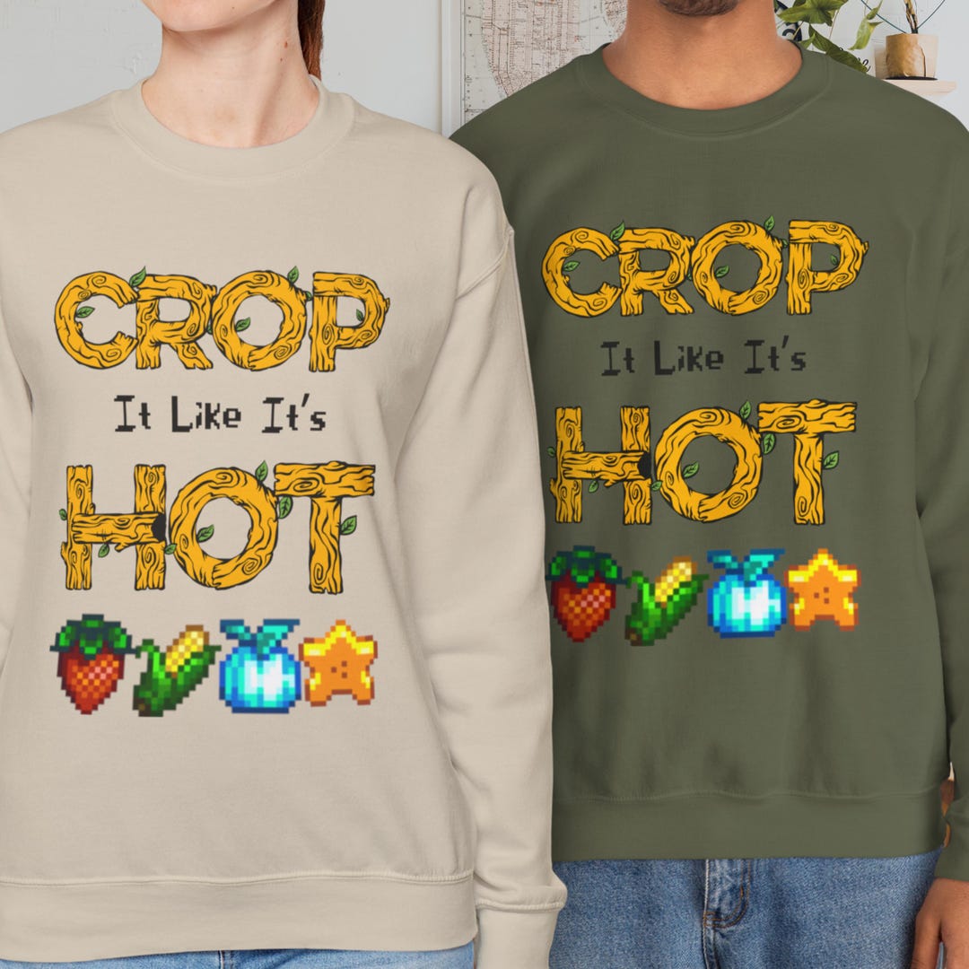 Stardew Valley Sweatshirt Gaming Crewneck Jumper Gamer Gift Video Game ...