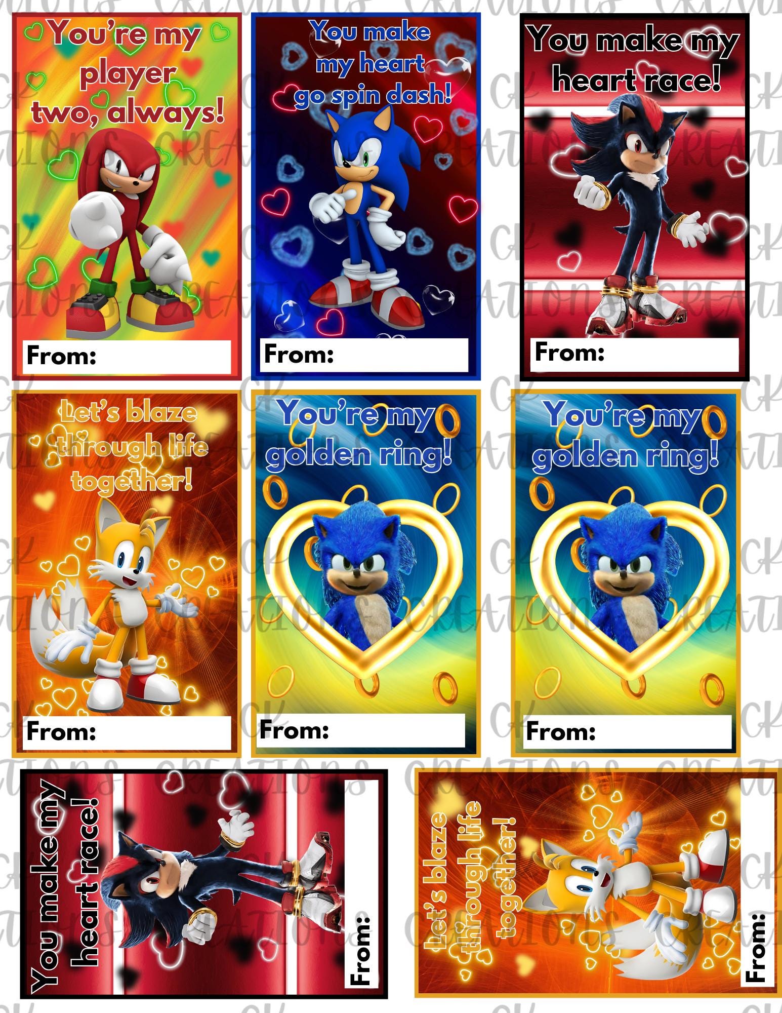 Inspired Digital Valentine Cards | Printable Kids Valentine Exchange ...