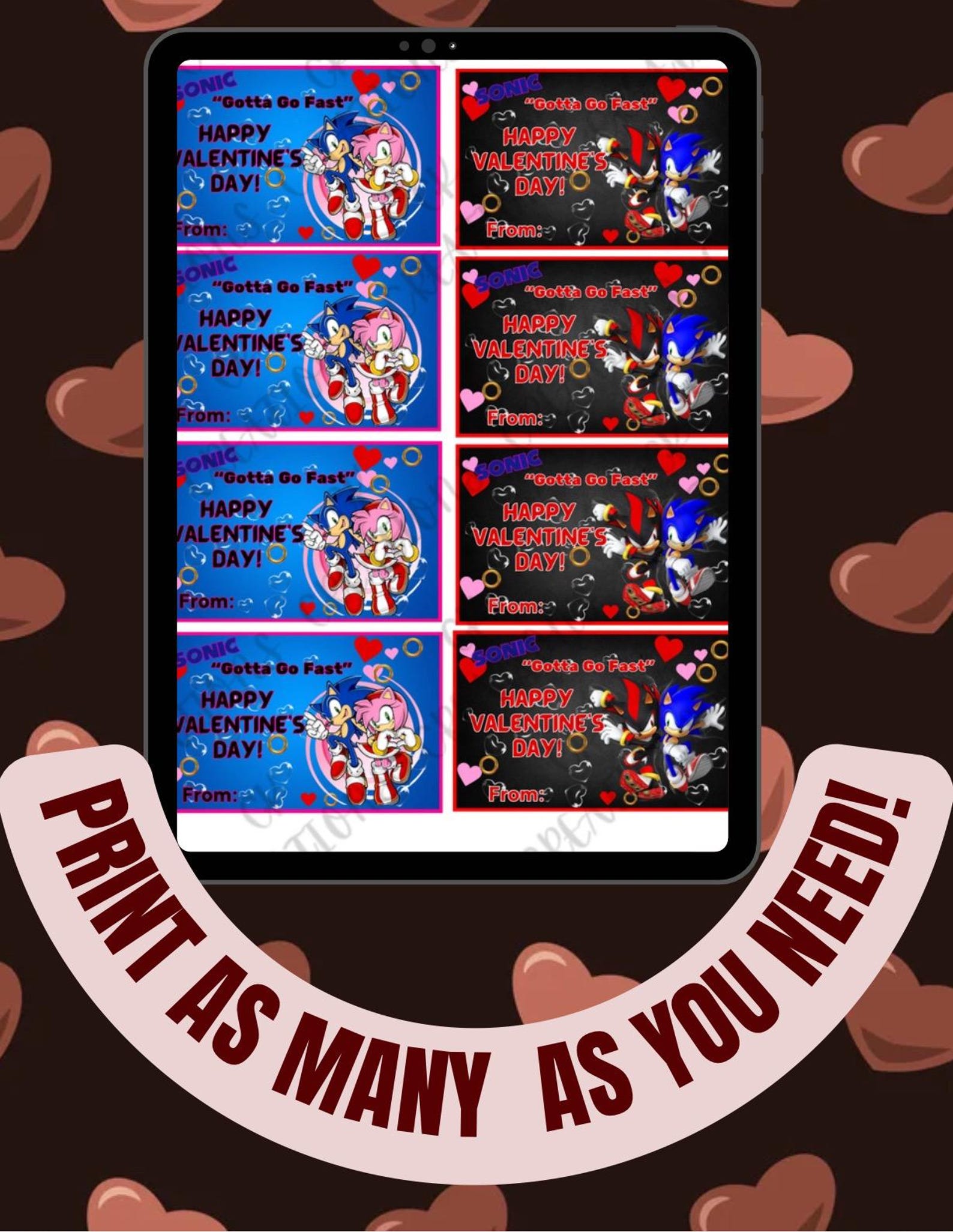 Digital Inspired Valentine’s Day Cards | Printable Kids Valentines ...