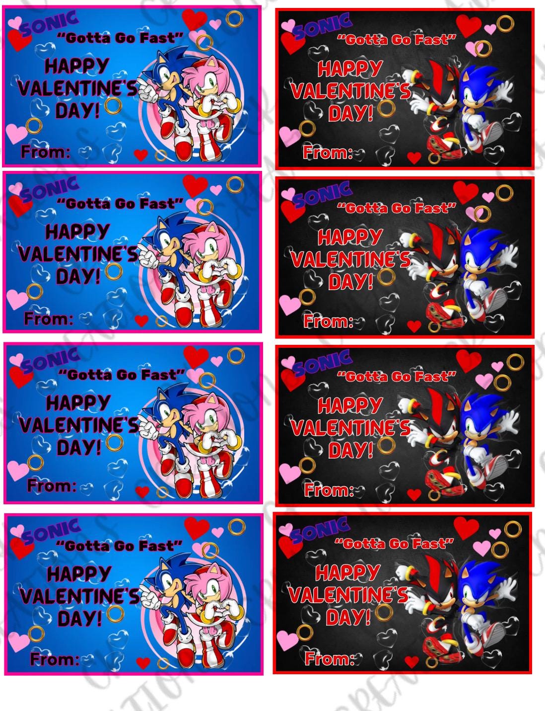 Digital Inspired Valentine’s Day Cards | Printable Kids Valentines ...