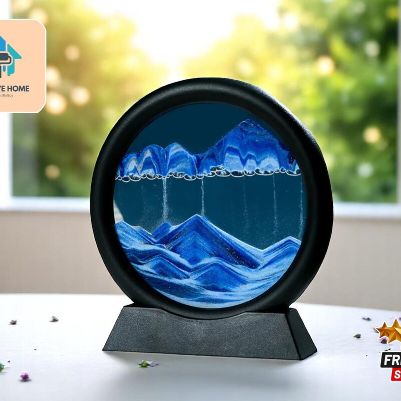 3d Moving Sand Art - Etsy