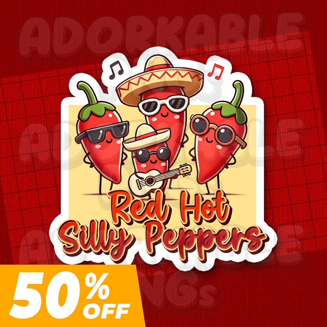 Red Hot Silly Peppers PNG | Chili Peppers | Spice Lovers | Mexican Food ...