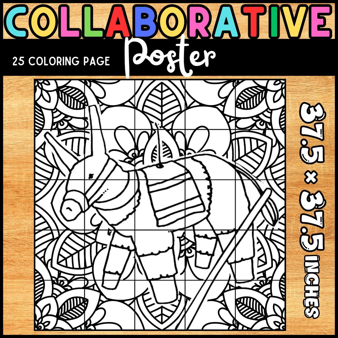 Las Posadas Collaborative Poster Festive Holiday Group Art and ...