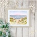 Cape Cod Sailboats Beach Watercolor Print, Coastal Wall Art, Sailboat ...