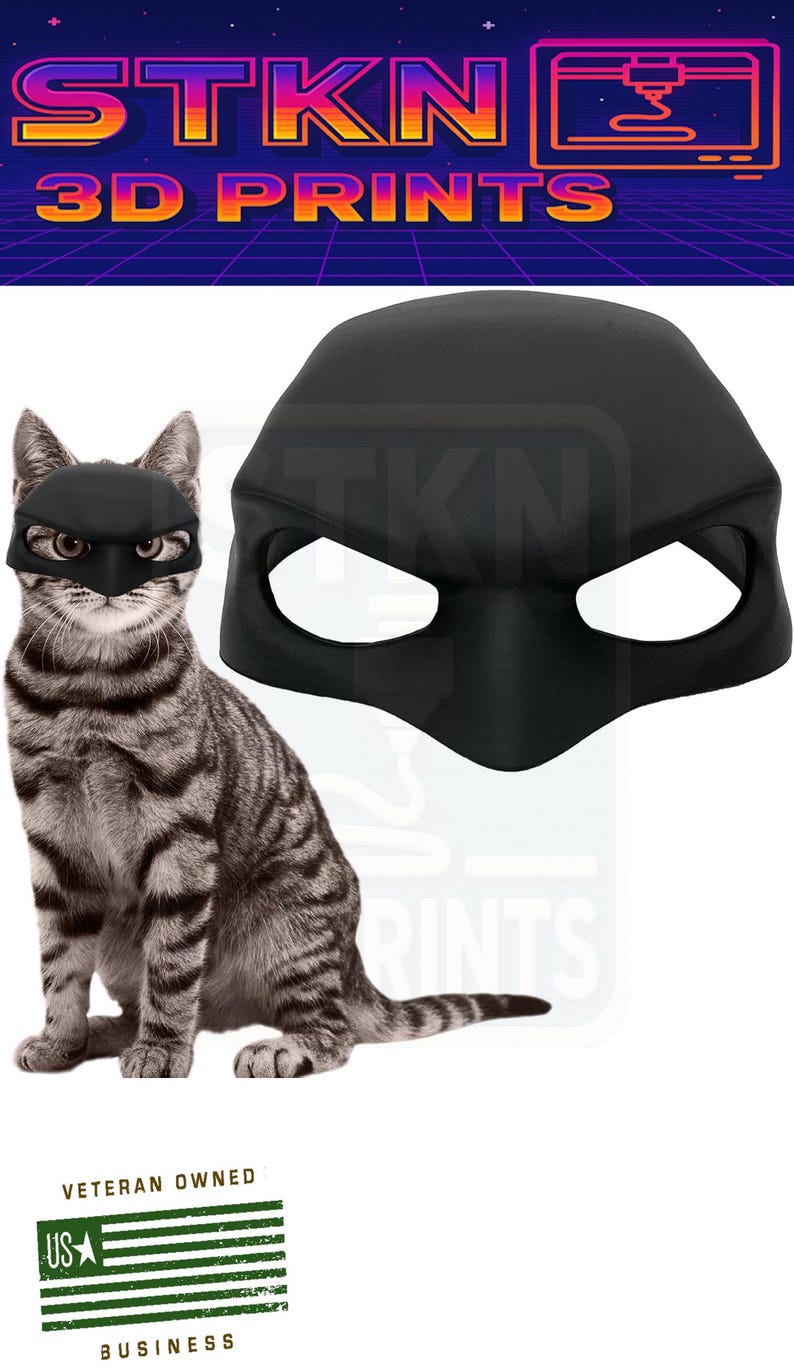 Batcat Mask – Inspired by Batman | Cosplay, Display, or Costume ...