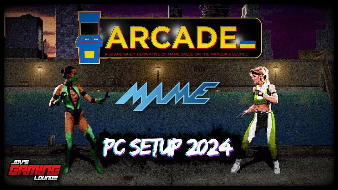MAME32 Full Version 2024 Repack New Rom's - Etsy