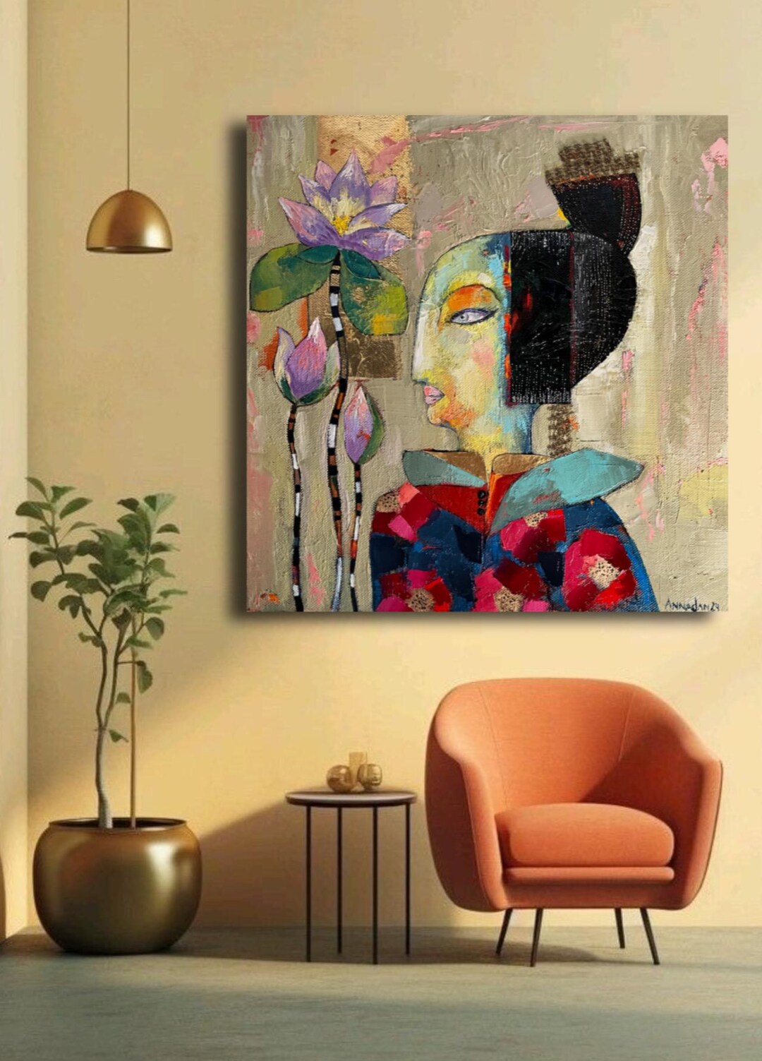 Painting by Teir. - Etsy