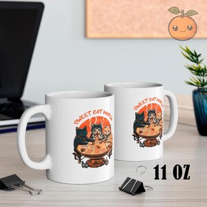 Mafia Cats Retro Poker Crewneck MUG, Funny Animal MUG Gift, Gambling ...
