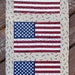 Small American Flag Mug Rug or Wall Hanging - Etsy