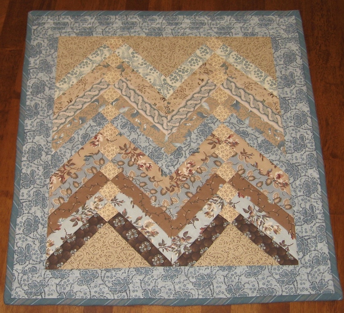 Braided Table Topper/wall Quilt Windham Reproduction Fabrics - Etsy