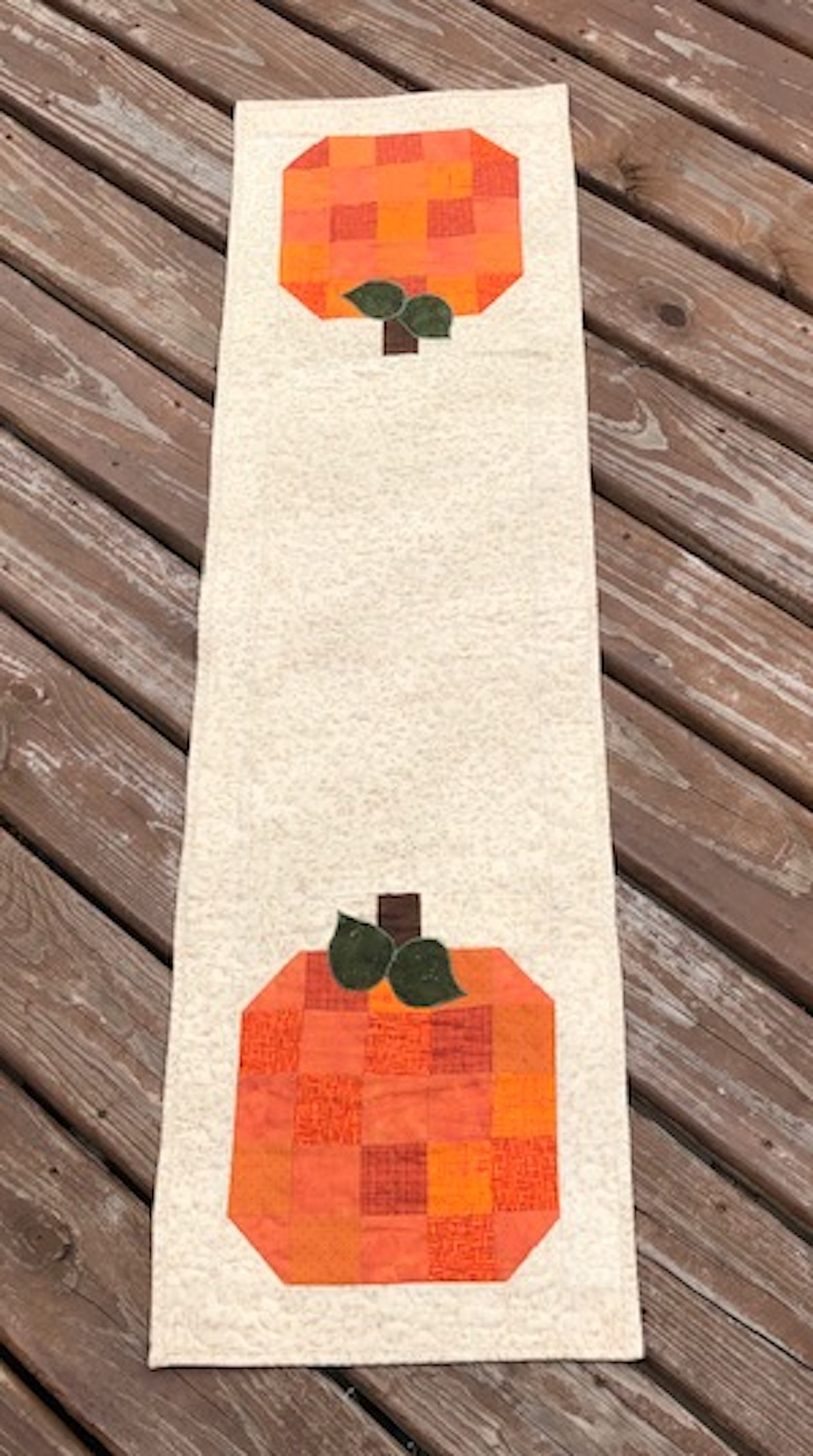 Pumpkin Fall Autumn Pieced Quilted Table Runner Quiltsy | Etsy