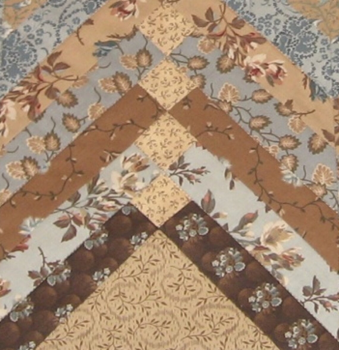 Braided Table Topper/wall Quilt Windham Reproduction Fabrics - Etsy