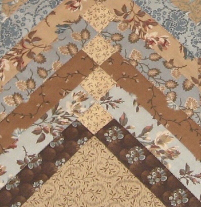Braided Table Topper/wall Quilt Windham Reproduction Fabrics Quiltsy ...