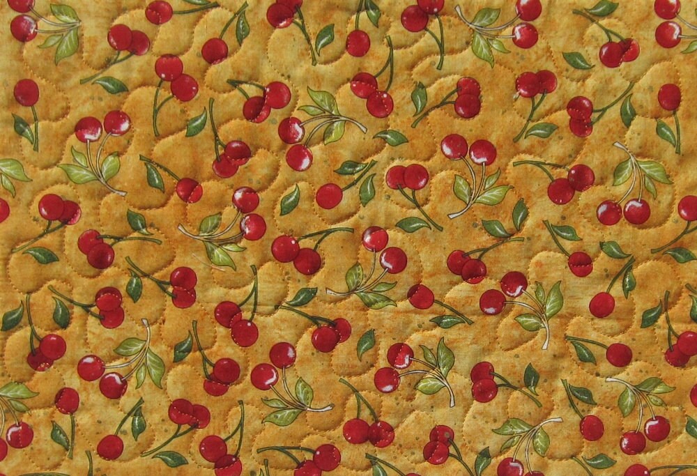 Sweet Juicy Cherries Chicken Mug Rug or Table Topper - Etsy