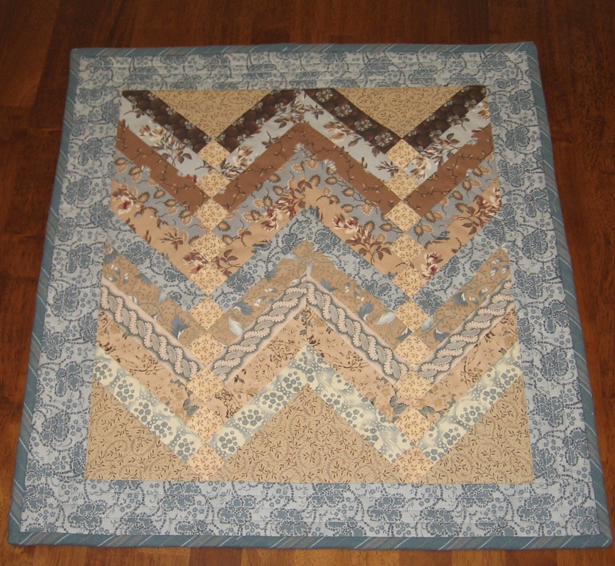 Braided Table Topper/wall Quilt Windham Reproduction Fabrics - Etsy