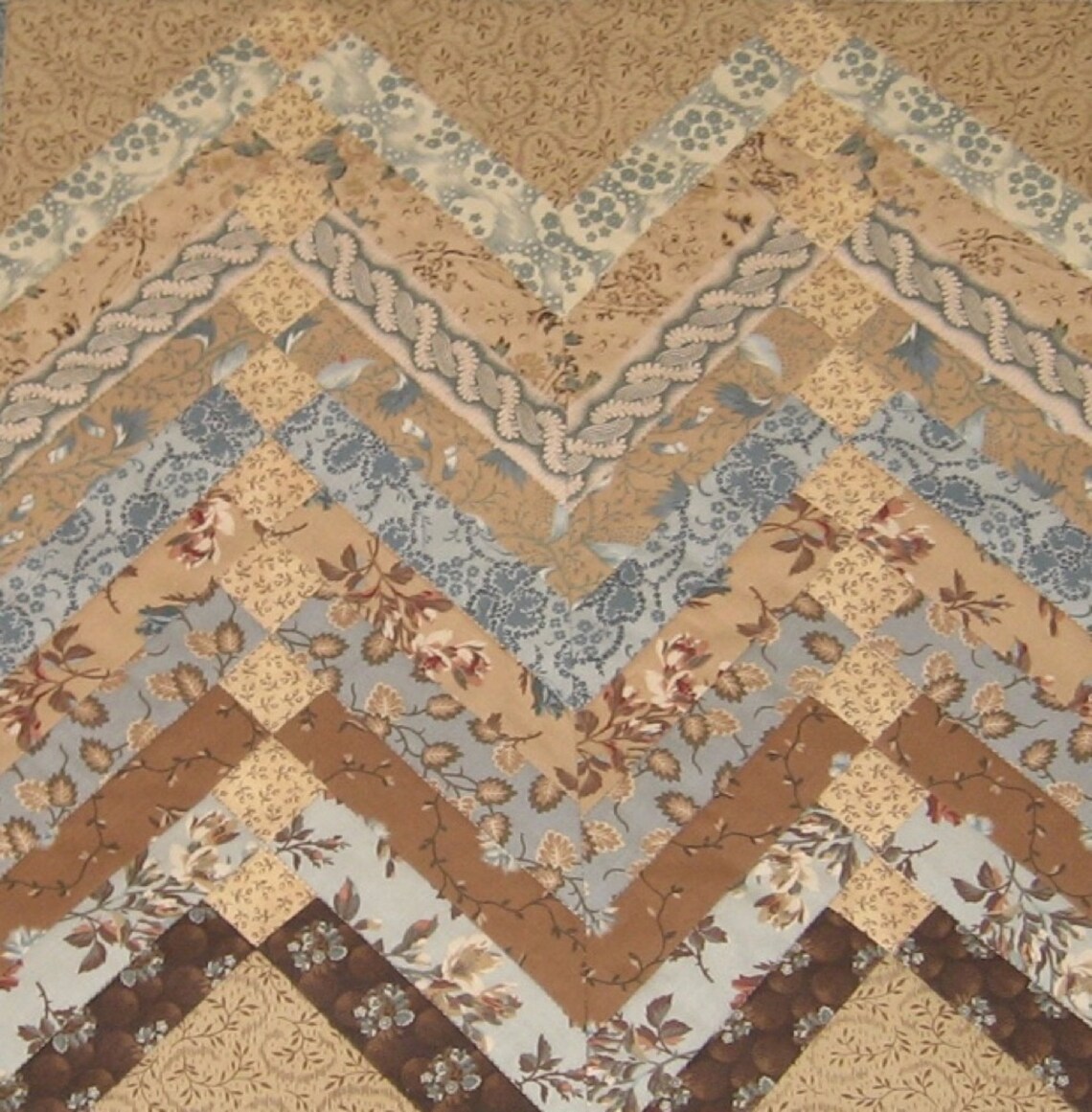Braided Table Topper/wall Quilt Windham Reproduction Fabrics - Etsy