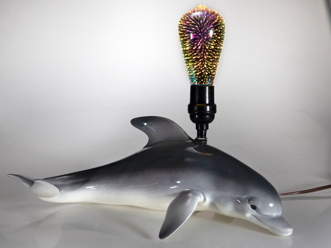 The Extraordinary Dolphin Lamp Hand Crafted One-of-a-kind ...