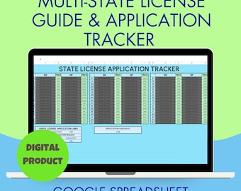 Nurse Practitioner Licensure Application Guide/tracker All 50 States ...