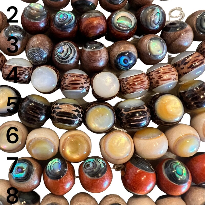 Inlaid Beads - Etsy