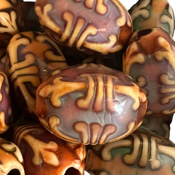 Polymer Clay Focal Bead - Etsy