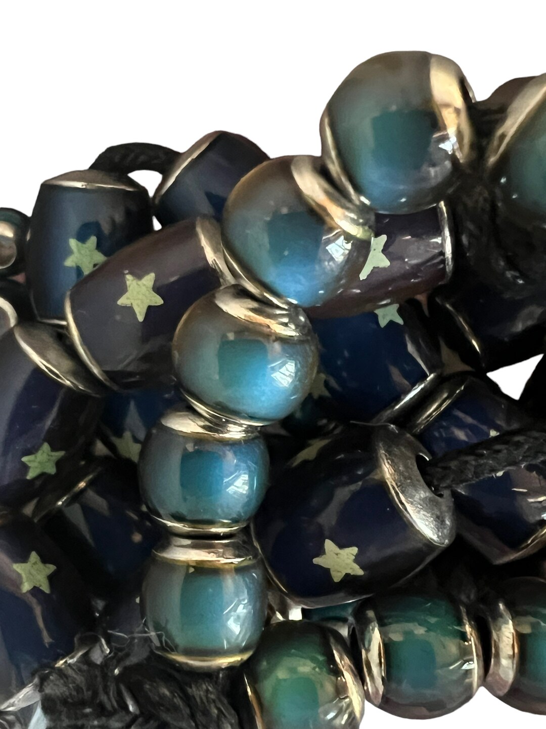 Mood Beads Focal/ Mirage Mood Beads/ Polymer Clay Beads/ Color Changing ...