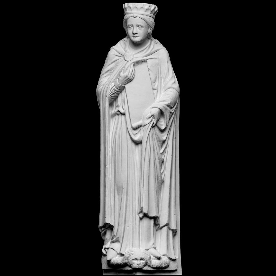 Queen of Sheba Natural Marble Stone Statue - Etsy