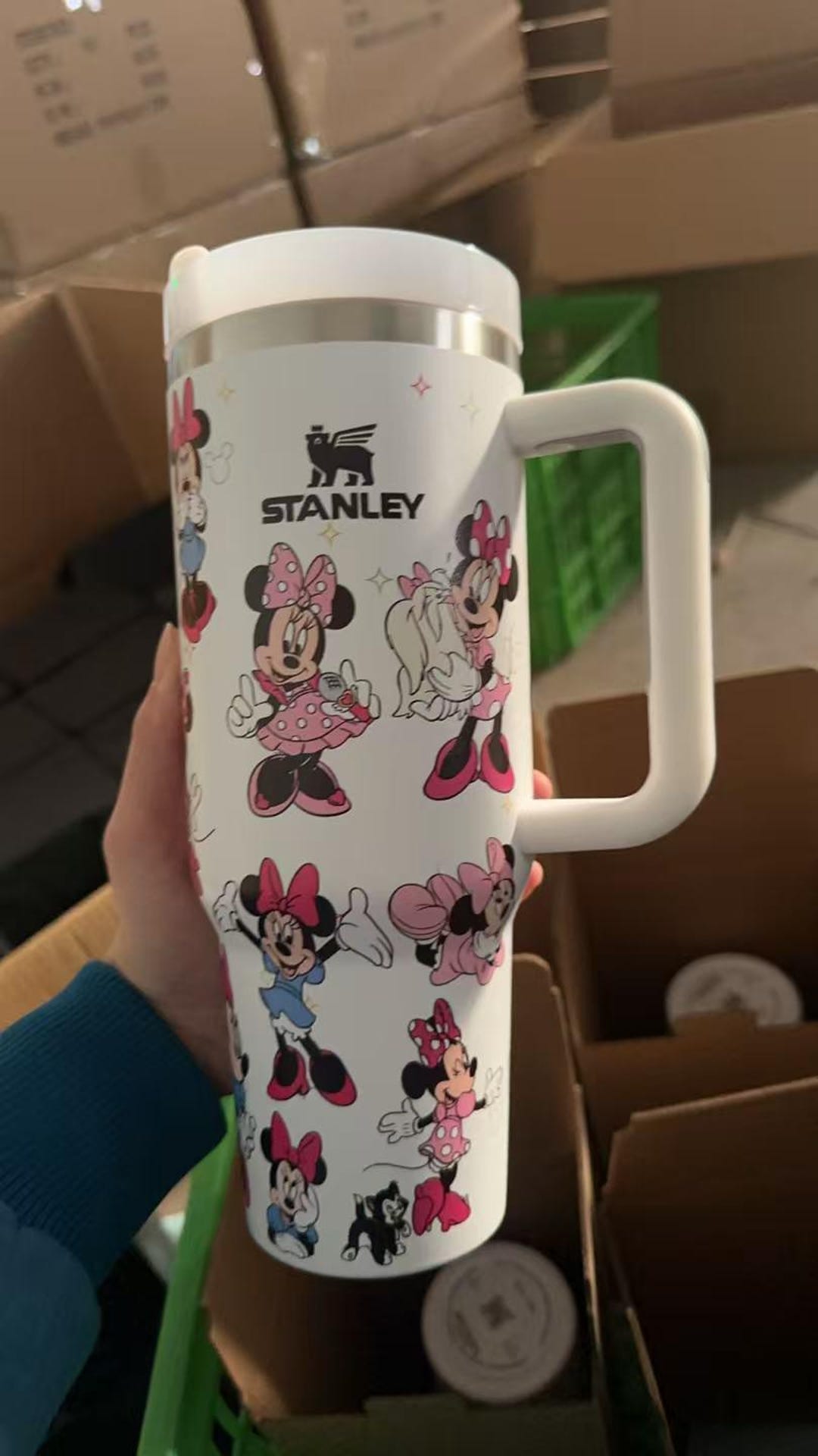 40oz Minnie Tumbler Cup, Cartoon Mug, Character Gift for Her - Etsy