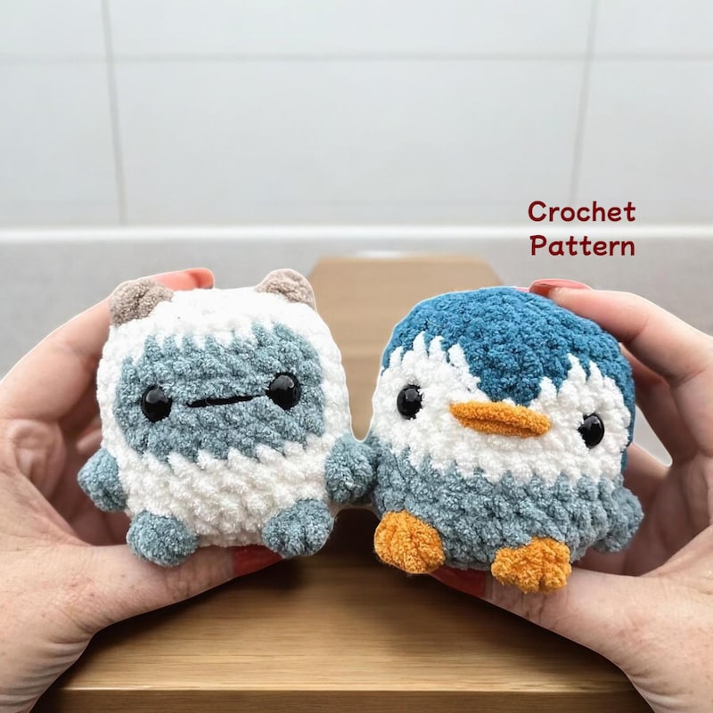 Crochet Penguin Amigurumi Chunky - Etsy