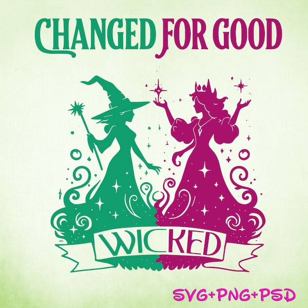 Wicked Musical Svg - Etsy