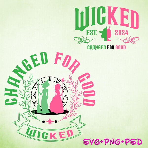 Wicked Svg - Etsy