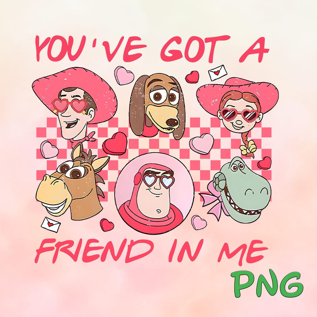 Retro You've Got A Friend in Me Png Toy Story Jessie and Bullseye ...