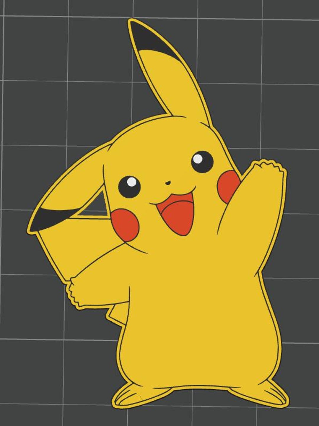 Pikachu Flexi - Etsy