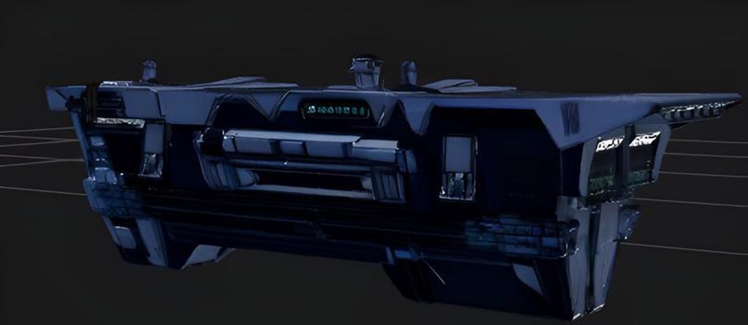 Alien War Ship - Etsy
