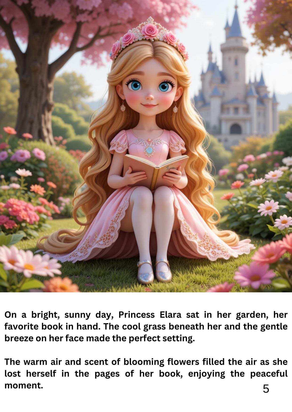 Girls Princess Story Book, Princess Bedtime Stories, Enchanting ...