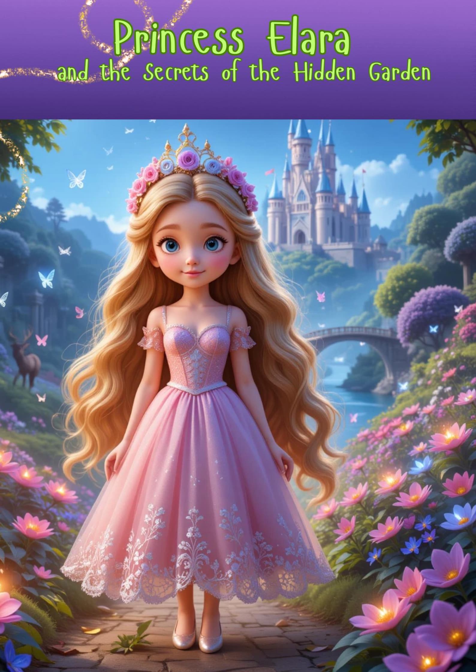 Girls Princess Story Book, Princess Bedtime Stories, Enchanting ...