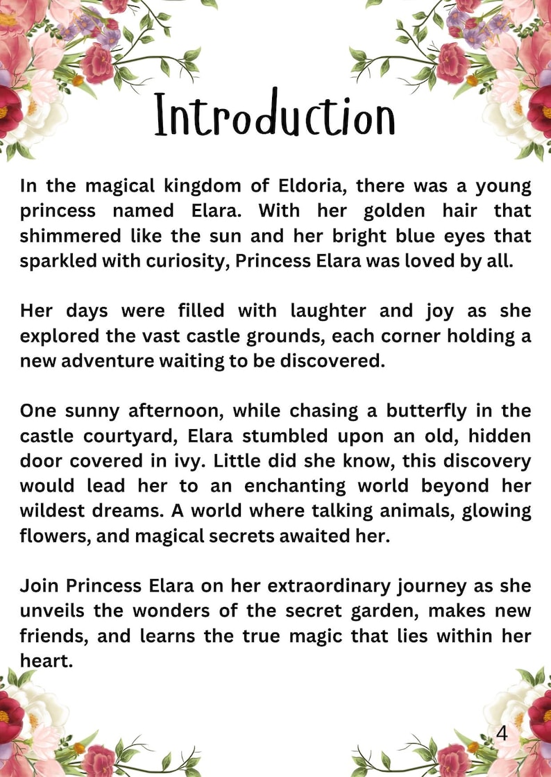 Girls Princess Story Book, Princess Bedtime Stories, Enchanting ...