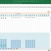 2025 Employee Shift Schedule Excel Template With Hourly Staff & Time ...