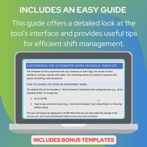 2025 Employee Shift Schedule Excel Template With Hourly Staff & Time ...