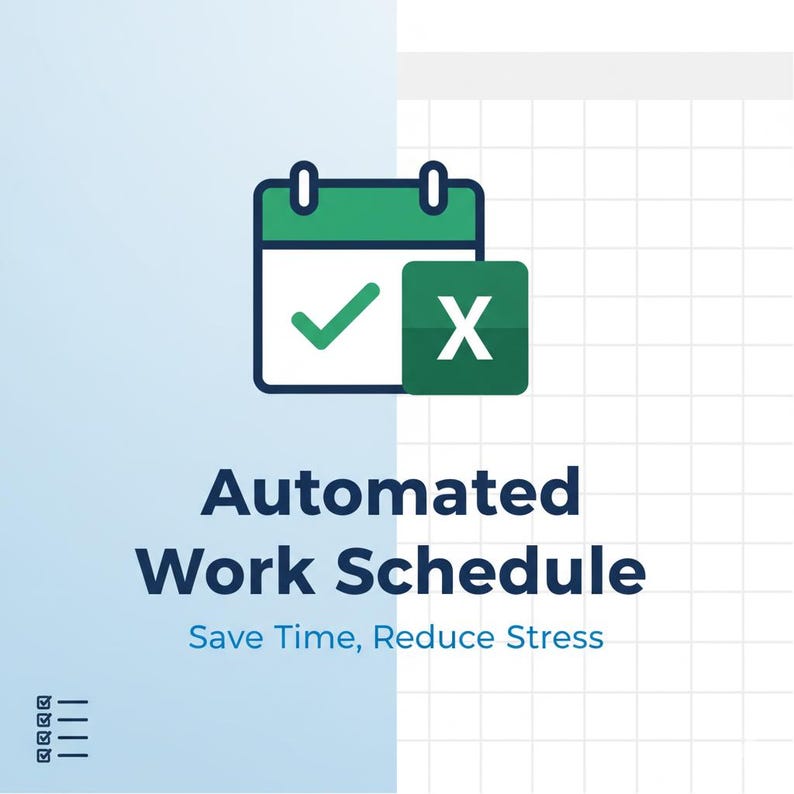 Excel Shift Roster Template | Easily Track Employee Hours & Workforce ...