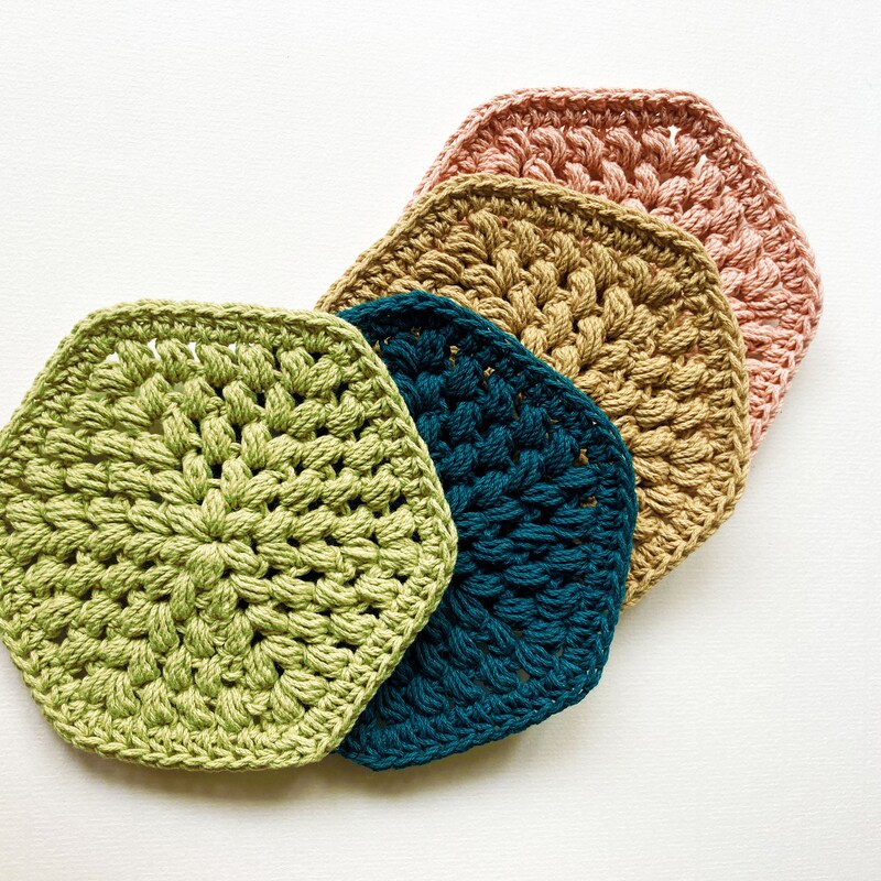 Hexagon Coasters - Etsy