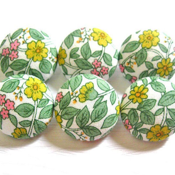 Crochet Covered Buttons - Etsy