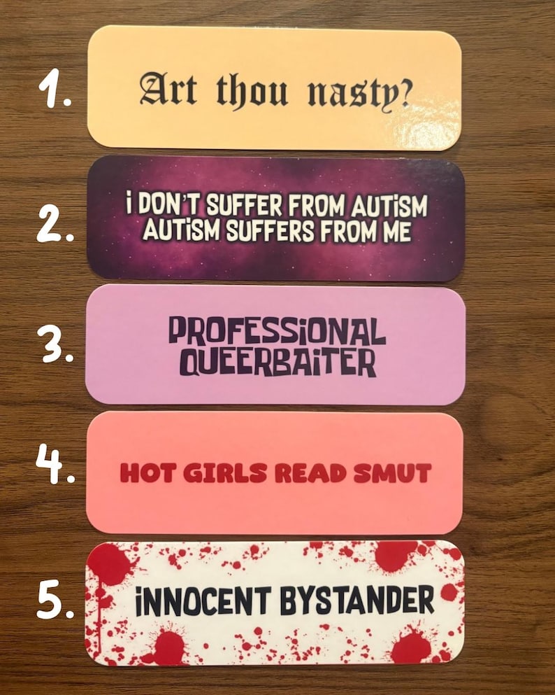 Funny Meme Bookmarks - Etsy