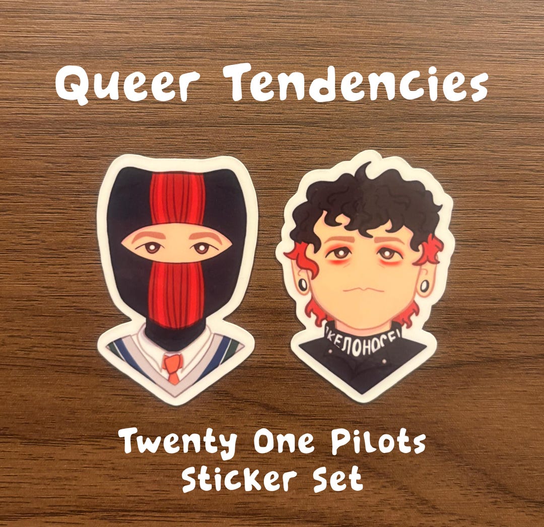 Twenty One Pilots - Vinyl Sticker Set - Etsy