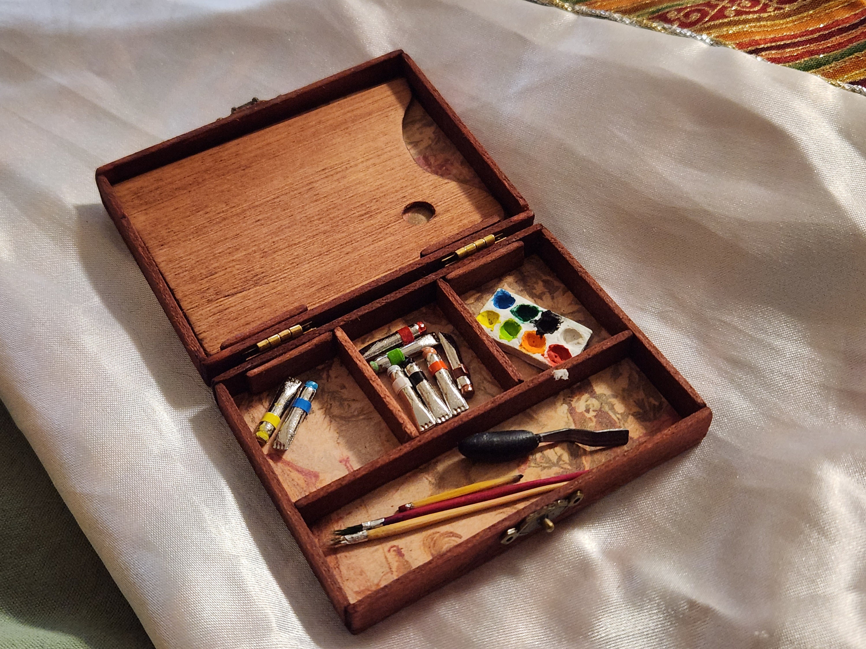 1/6 Scale Miniature Artists Painter Box - Etsy