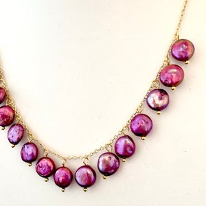 Lady Morgana Pendragon Merlin Gold Cable Chain Genuine Cultured Round ...